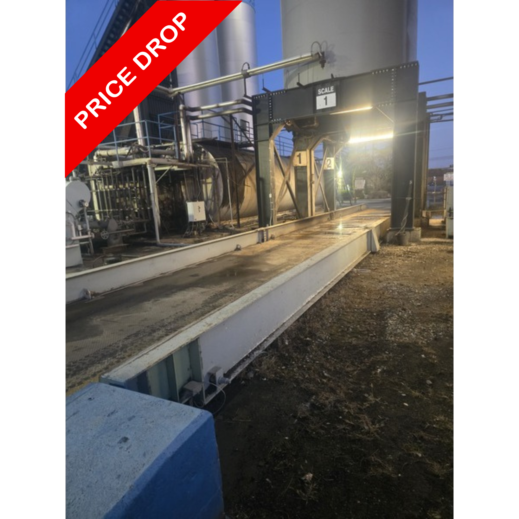 Used Cardinal PRC Steel Deck Truck Scale, 80' x 10' - For Sale in New
