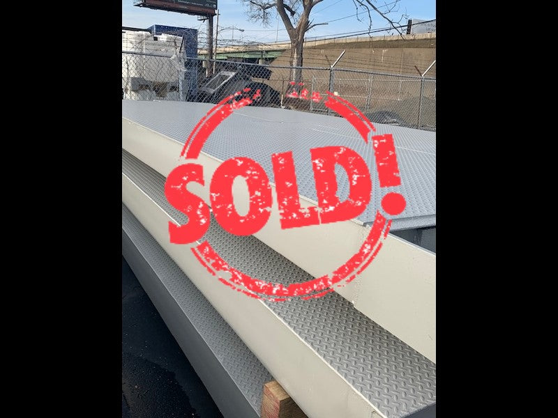 Refurbished 2009 Cardinal EPR Series Steel Deck Truck Scale, 60 x 10
