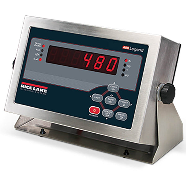 Rice Lake, 480 Legend Series, Digital Weight Indicator, 115 VAC, NTEP ...
