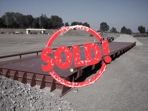 Used B-Tek Centurion Hybrid Portable Steel Deck Truck Scale 72 x 11 ...